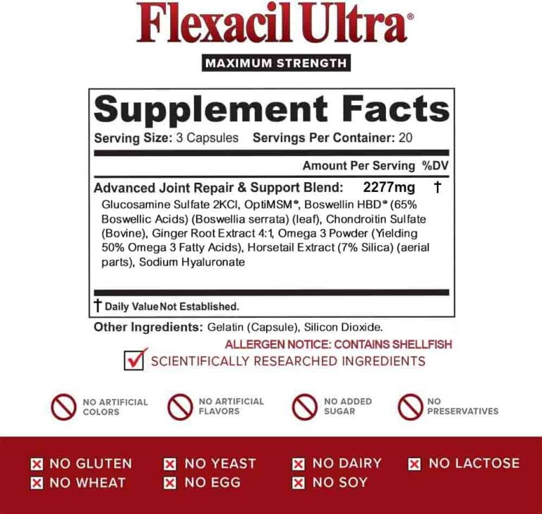 Flexacil Ultra: Powerful Joint Support Supplement - Flexacil Ultra